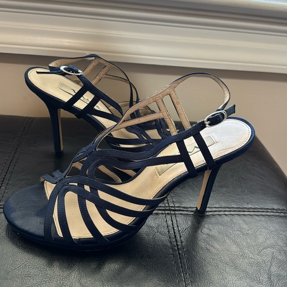 Nina Ricci | Shoes | Nina Navy Heels 9 | Poshmark